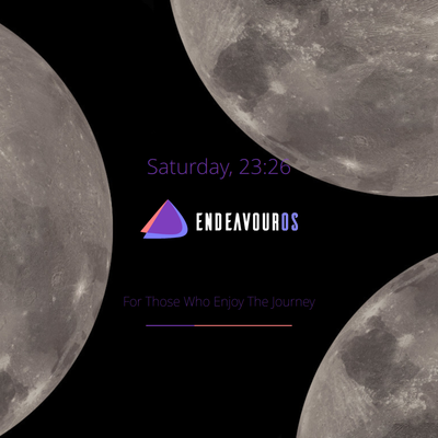 Many Moons EndeavourOS KDE Splash Screen - KDE Store