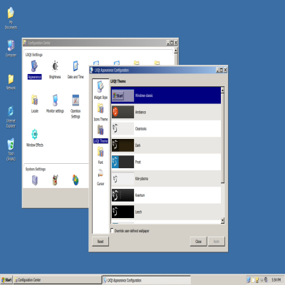 Windows Classic [2000/ME/XP] inspired Aurorae Theme - KDE Store