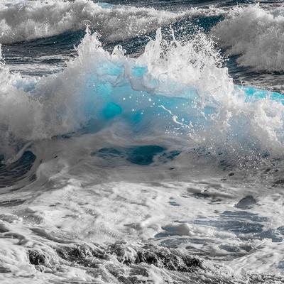 Waves Sea Ocean Splash Beach - KDE Store