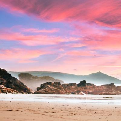 Desert coast beach sunset - KDE Store