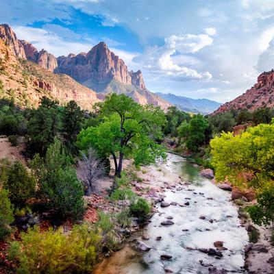 Plateau Canyon oasis river - KDE Store