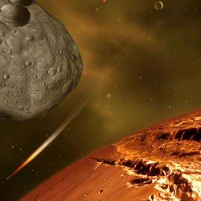 Digital Space Art Planets and the Asteroids - KDE Store