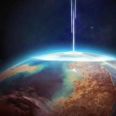 Collision planet energy-Space - KDE Store