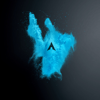 Wallpaper Arch Linux blue sky - KDE Store