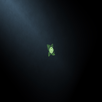 Wallpaper Linux Mint Minty Leaf - KDE Store