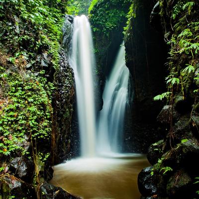 Spring nature forest waterfall river - KDE Store