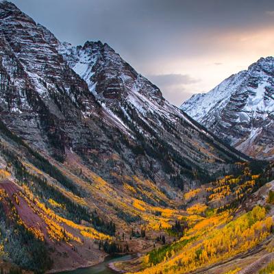 Autumn forest mountain Nature - KDE Store