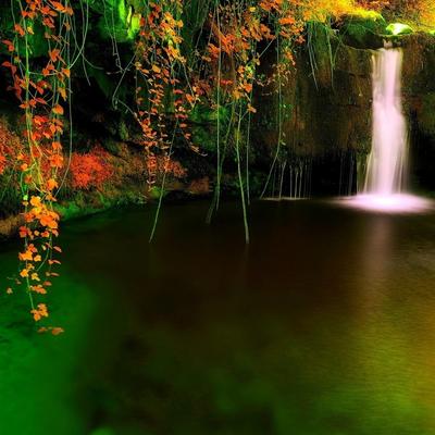 Forest Waterfall Cave - KDE Store