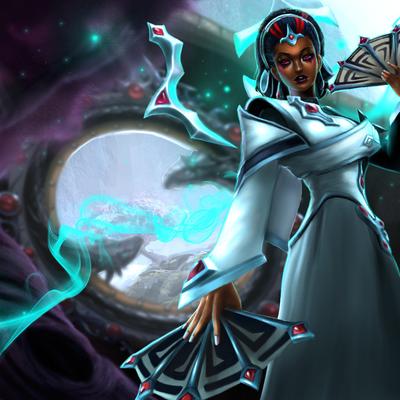 Karma Traditional League Of Legends Splash Art Wallpaper Hd - KDE Store