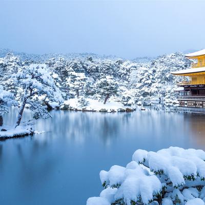 Kinkakuji Temple Winter Kyoto Japan - KDE Store