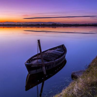 Boat Lake Sunset - KDE Store