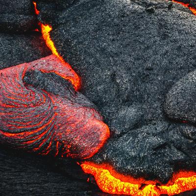 Pacific volcanic eruption lava fiery - KDE Store