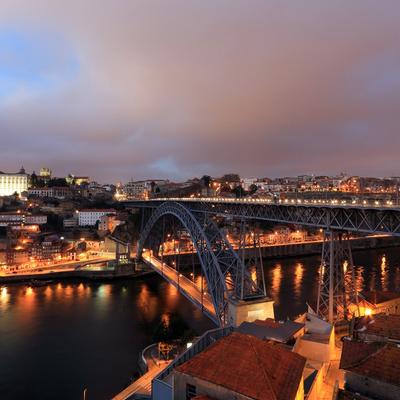 European city Eiffel bridge night illumination - KDE Store