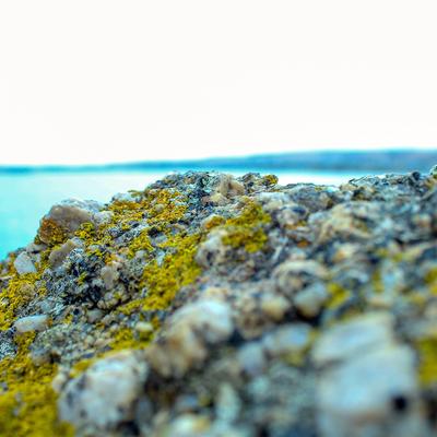 Beach coast blue ocean rock - KDE Store