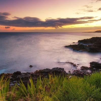 Coast sea horizon clouds evening - KDE Store