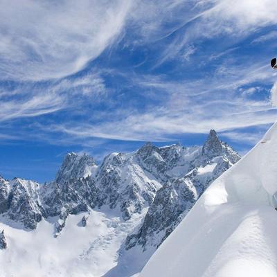 Mountain Skiing Nature Landscape - KDE Store