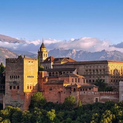 City Castle Architecture Travel Granada - KDE Store