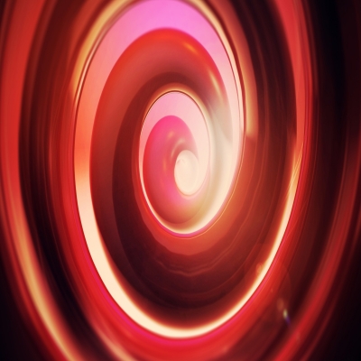 Circle red abstract paint - KDE Store