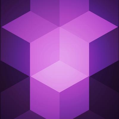 Cubes violet - KDE Store