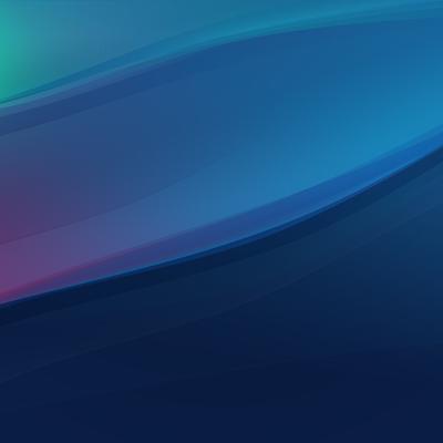Blue colorful curves - KDE Store