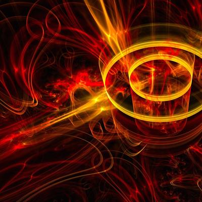 Fractal rays light abstract Vector Desig - KDE Store