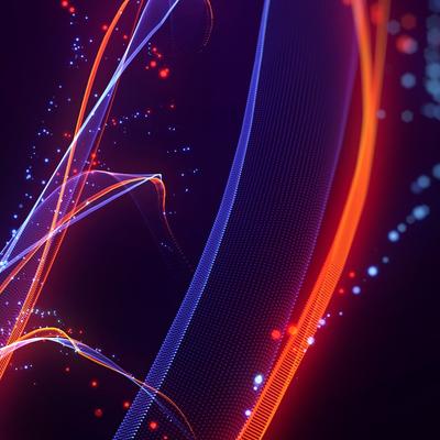 Abstract Particles Vector Design - KDE Store