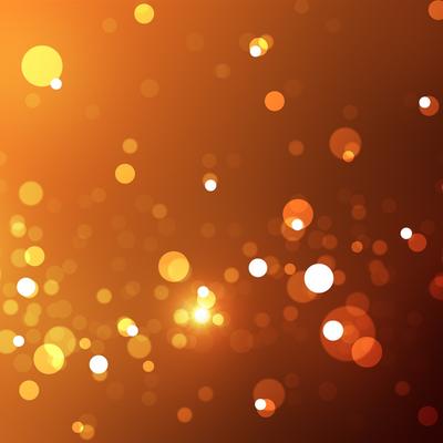 Abstract Orange lights circle Design - KDE Store