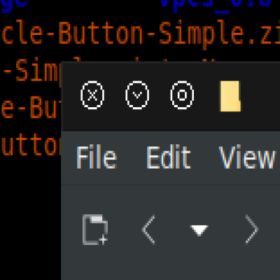 Circle Button Window Theme [openbox] - KDE Store