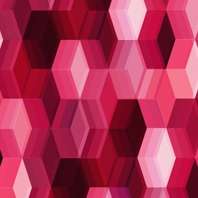 Beautiful Cubes Pink Abstract - KDE Store