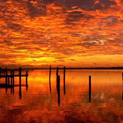 Sunrise Over A Body Of Water. - KDE Store