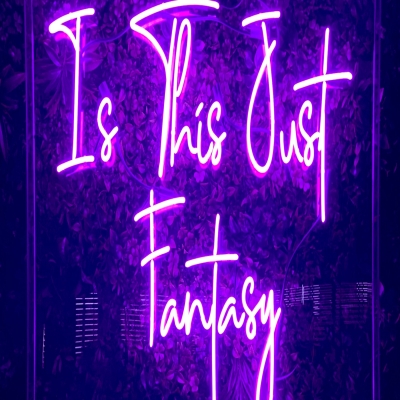 Is This Just Fantasy Neon Sign - KDE Store