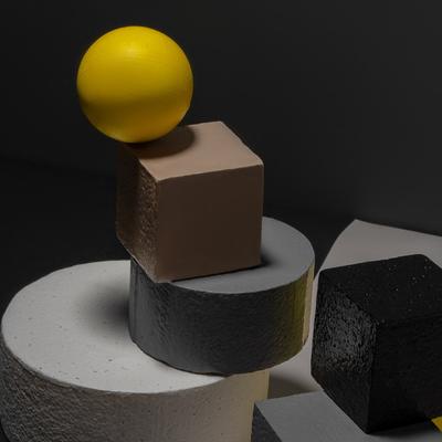 Group of Geometric Shapes on Top of Each Other - KDE Store