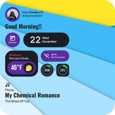 Alterf - Conky theme - KDE Store
