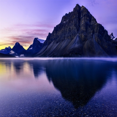 Summer Evening Lake Banff National Park Canada.. - KDE Store