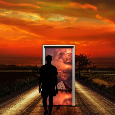 Man in Black Jacket Walking on Road During Sunset Full HD - KDE Store