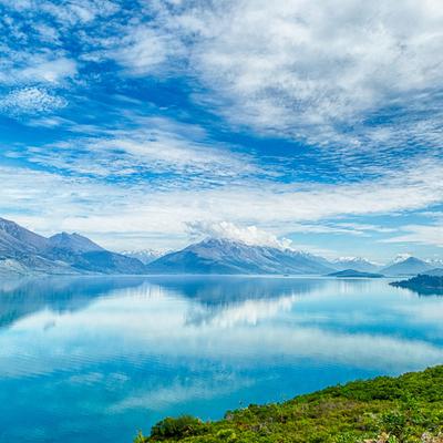 Blue Sky And White Clouds Hd Wallpaper - KDE Store