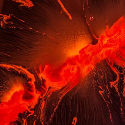 Red and Black Abstract Painting Full HD - KDE Store