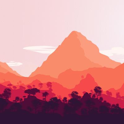 Red and Black Abstract Painting Full HD - KDE Store