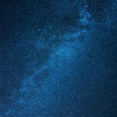 Blue and White Starry Night Sky Full HD - KDE Store
