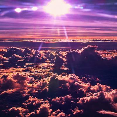 Clouds During Sunset Over The Sea Full HD - KDE Store