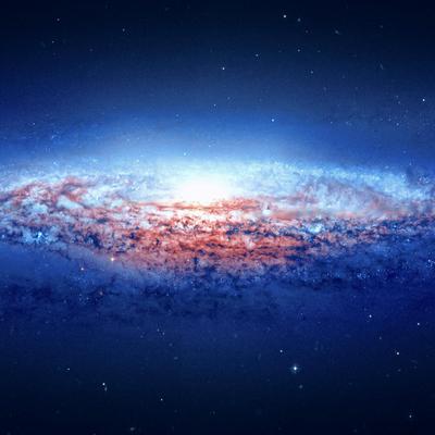 Blue and White Starry Night Sky Full HD - KDE Store