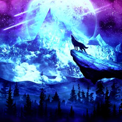 Purple and Blue Sky With Stars Full HD - KDE Store