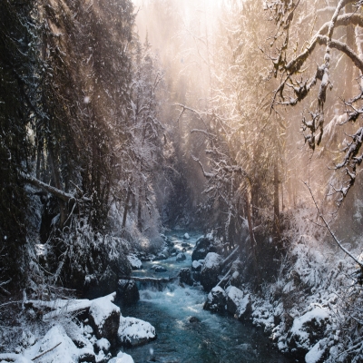 River in Winter - KDE Store