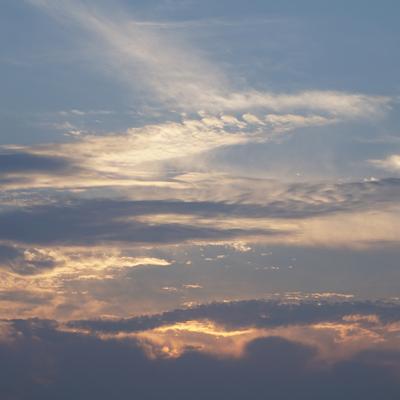 White Clouds and Blue Sky - KDE Store