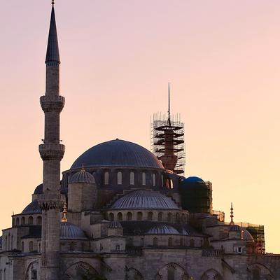 Sunset Sultan Ahmet Mosque Fatih Turkey - KDE Store