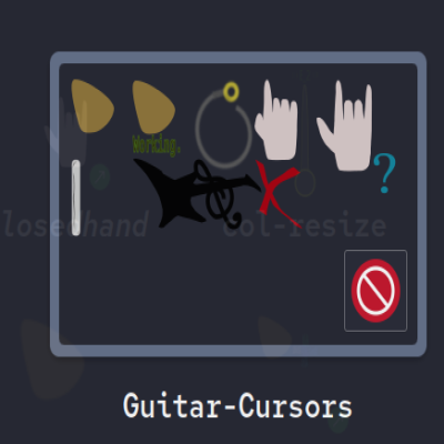 guitar_cursors - KDE Store