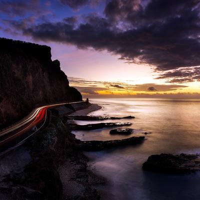 Sunset Road Cape Hussein St Pauls Bay Reunion .. - KDE Store