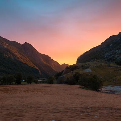 Norway Mountains Sunset Summer Photography 5K - KDE Store