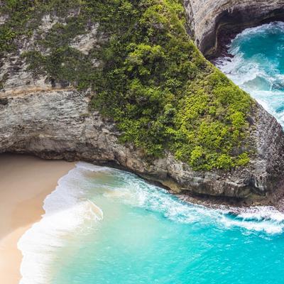 Cliff Beach Waves Nusa Penida Bali Indonesia 5.. - KDE Store
