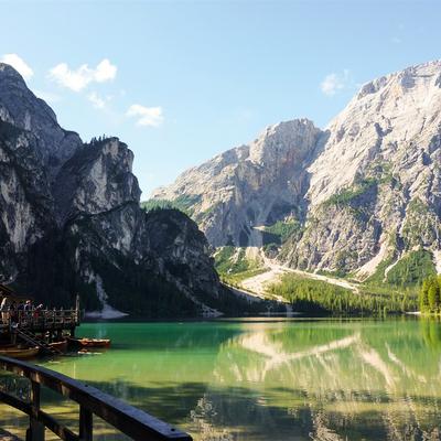 Lake Braies Prags Summer Trip South Tyrol Ital.. Lake_Braie - KDE Store